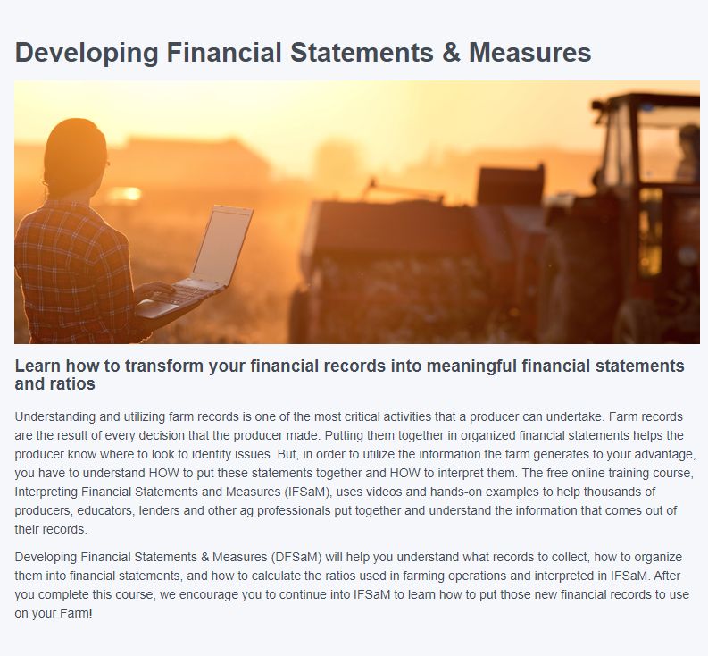 Farm Financial Management : You Can Farm Wyoming